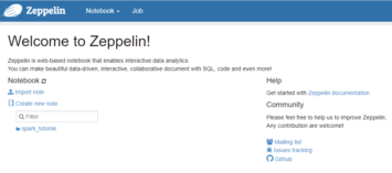 Apache SparkとApache Zeppelinの概要と環境構築 - Avinton Japan